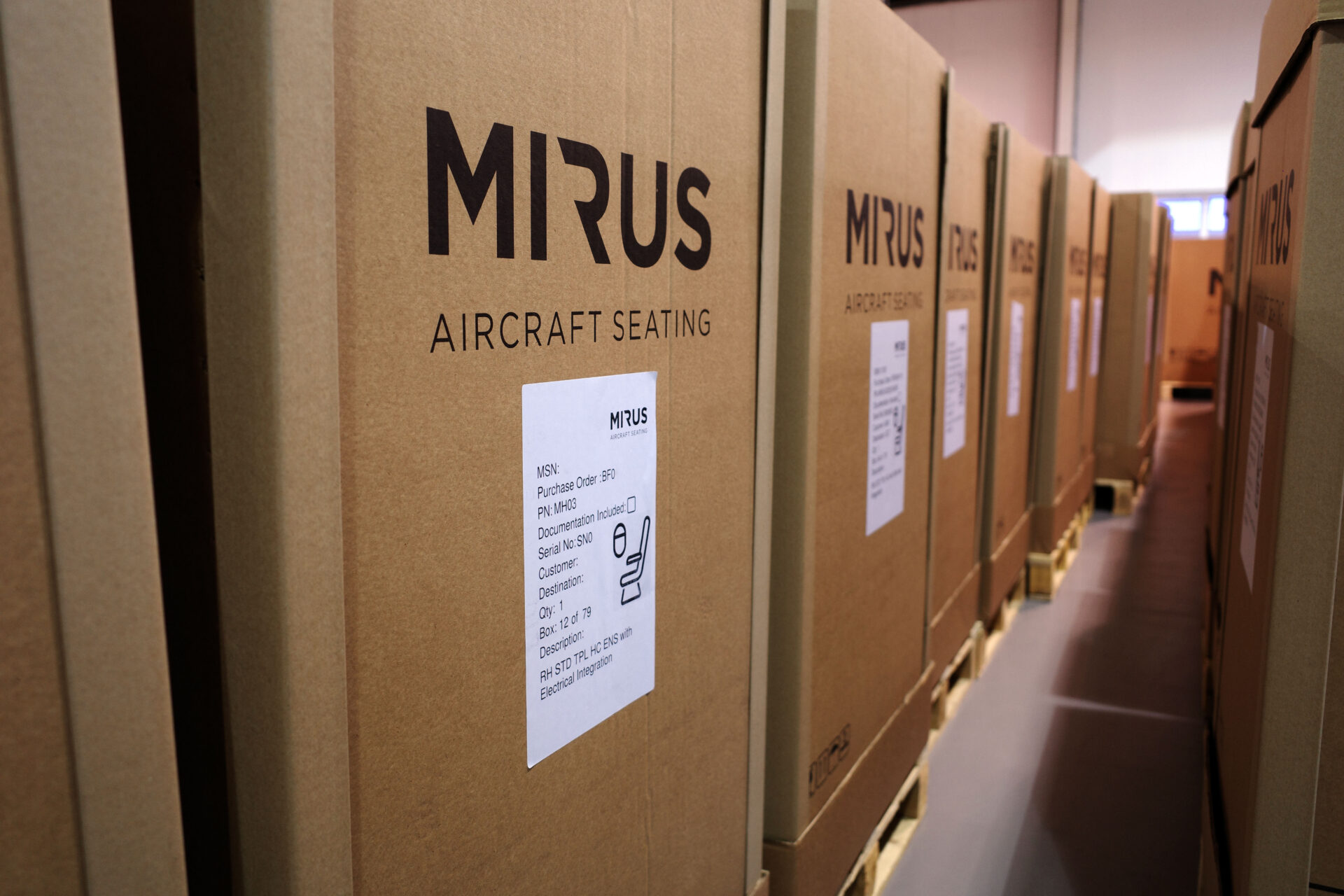 Hawk Long Range Seat | Mirus Aircraft Seating