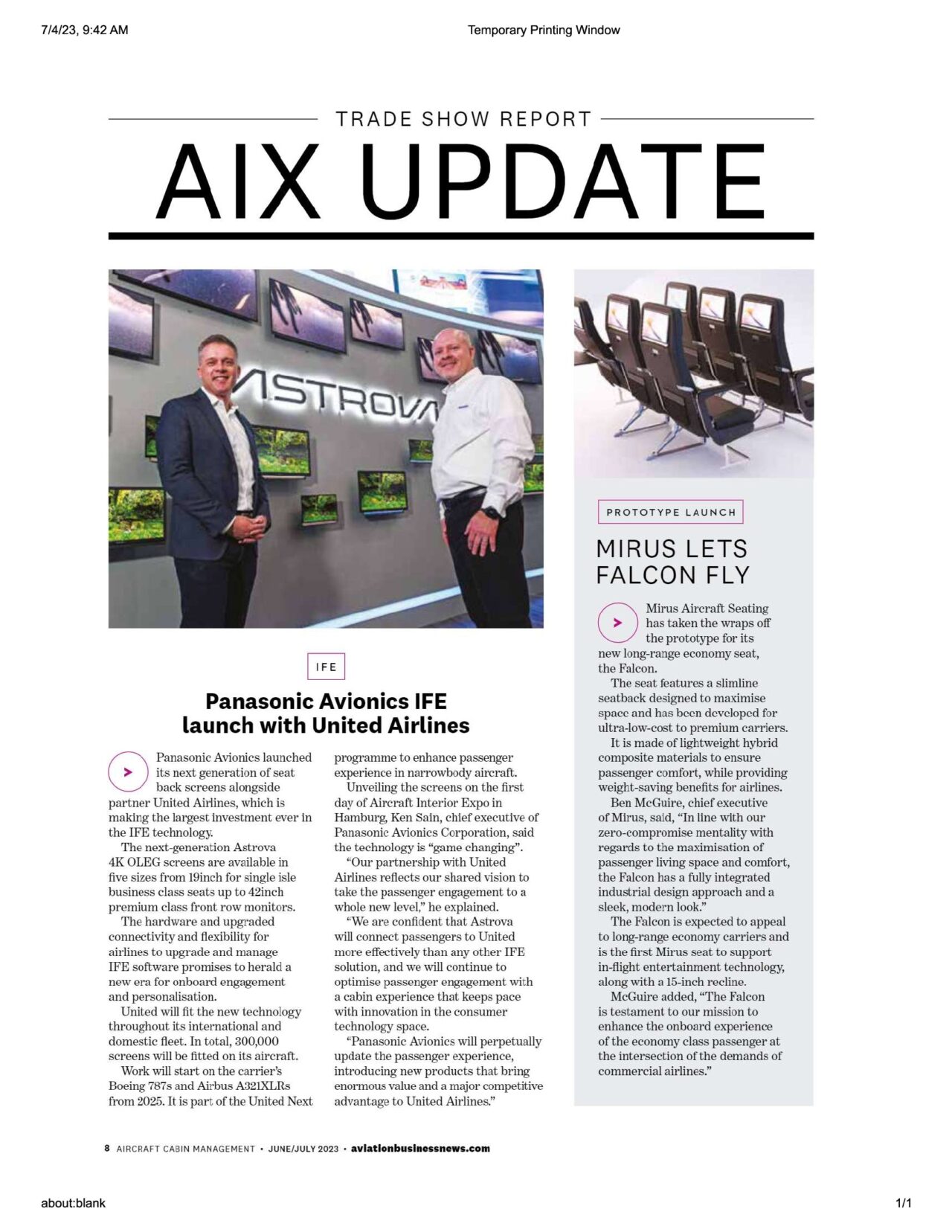 Trade Show Report: AIX Update | Mirus New